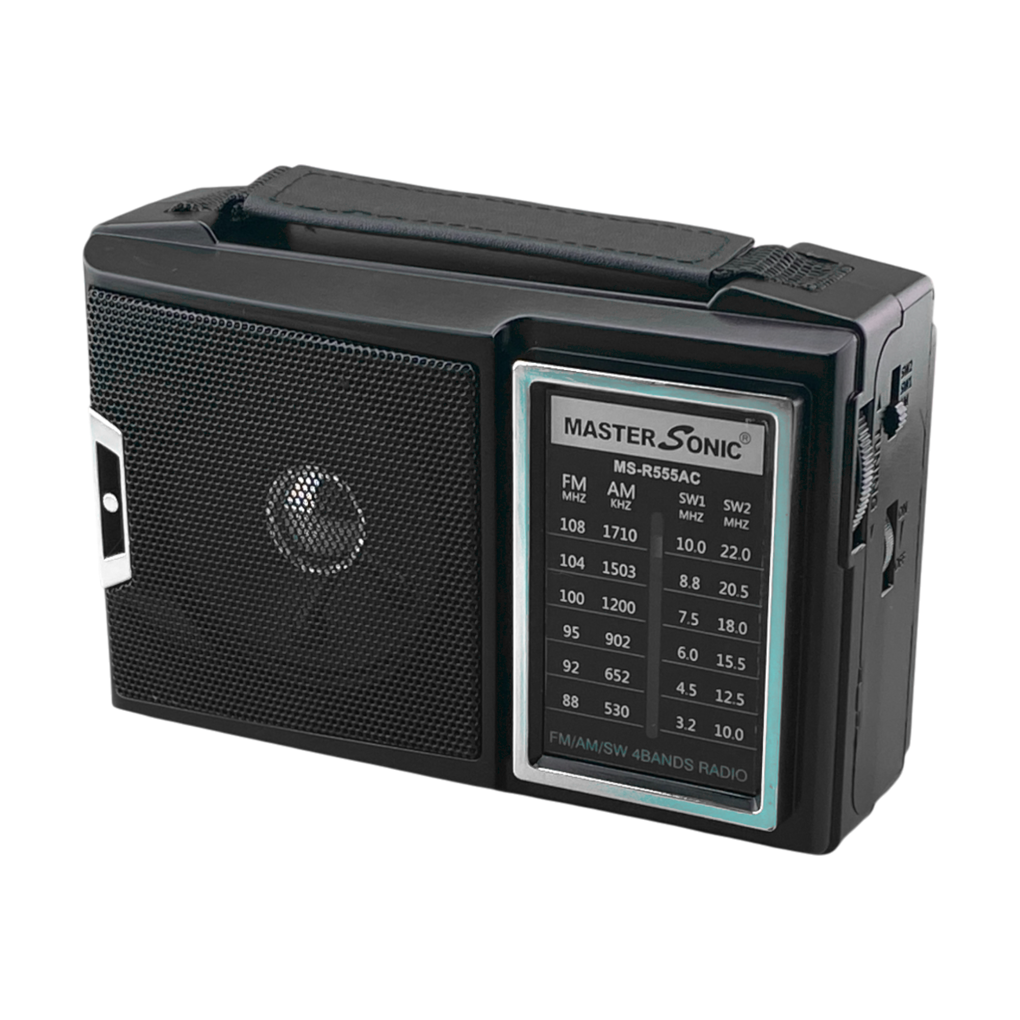 Master Sonic Compact 4 Band Radio with AC Cord - R555AC – Liberty Store ...